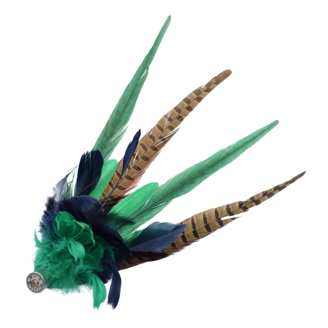 Handmade Lilah Feather Brooch - Grace and Dotty