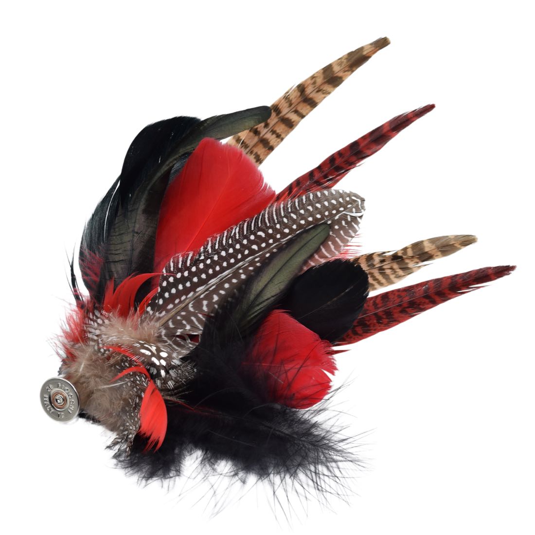 Handmade Bianca Feather Brooch - Grace and Dotty