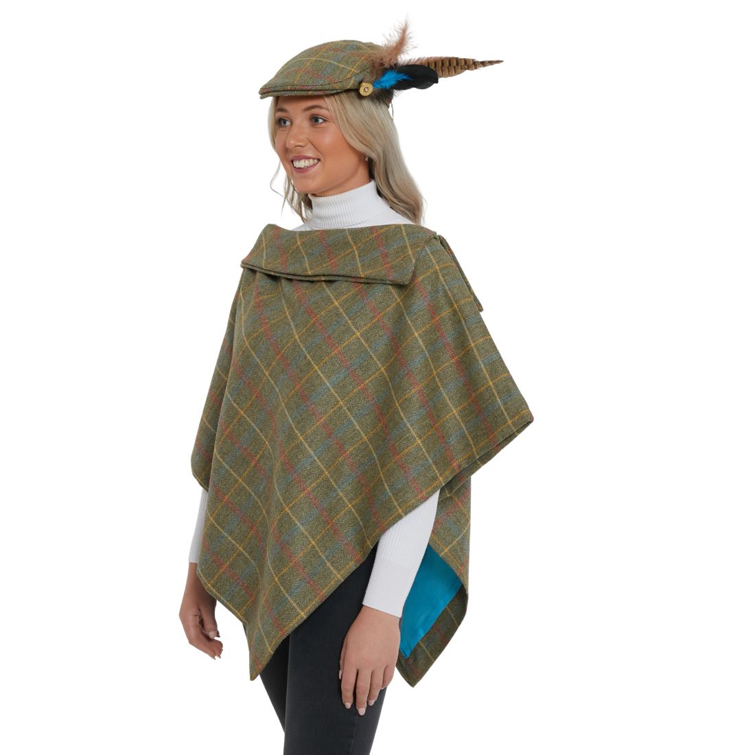 Stratford Regular Tweed Collar Cape