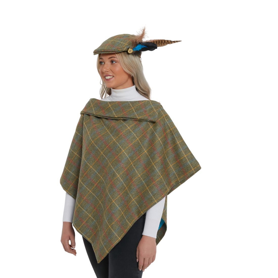 Stratford Regular Tweed Collar Cape