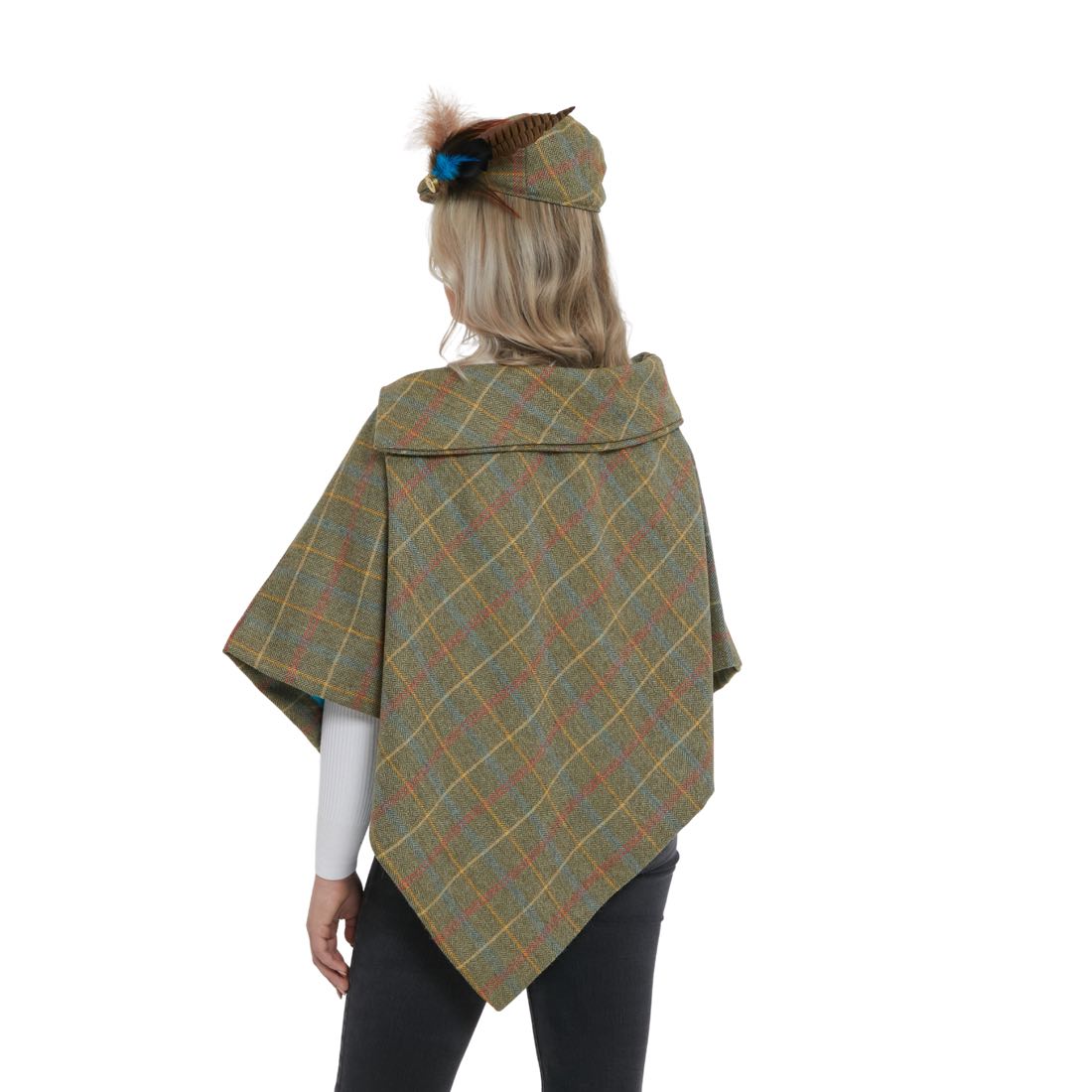 Stratford Regular Tweed Collar Cape