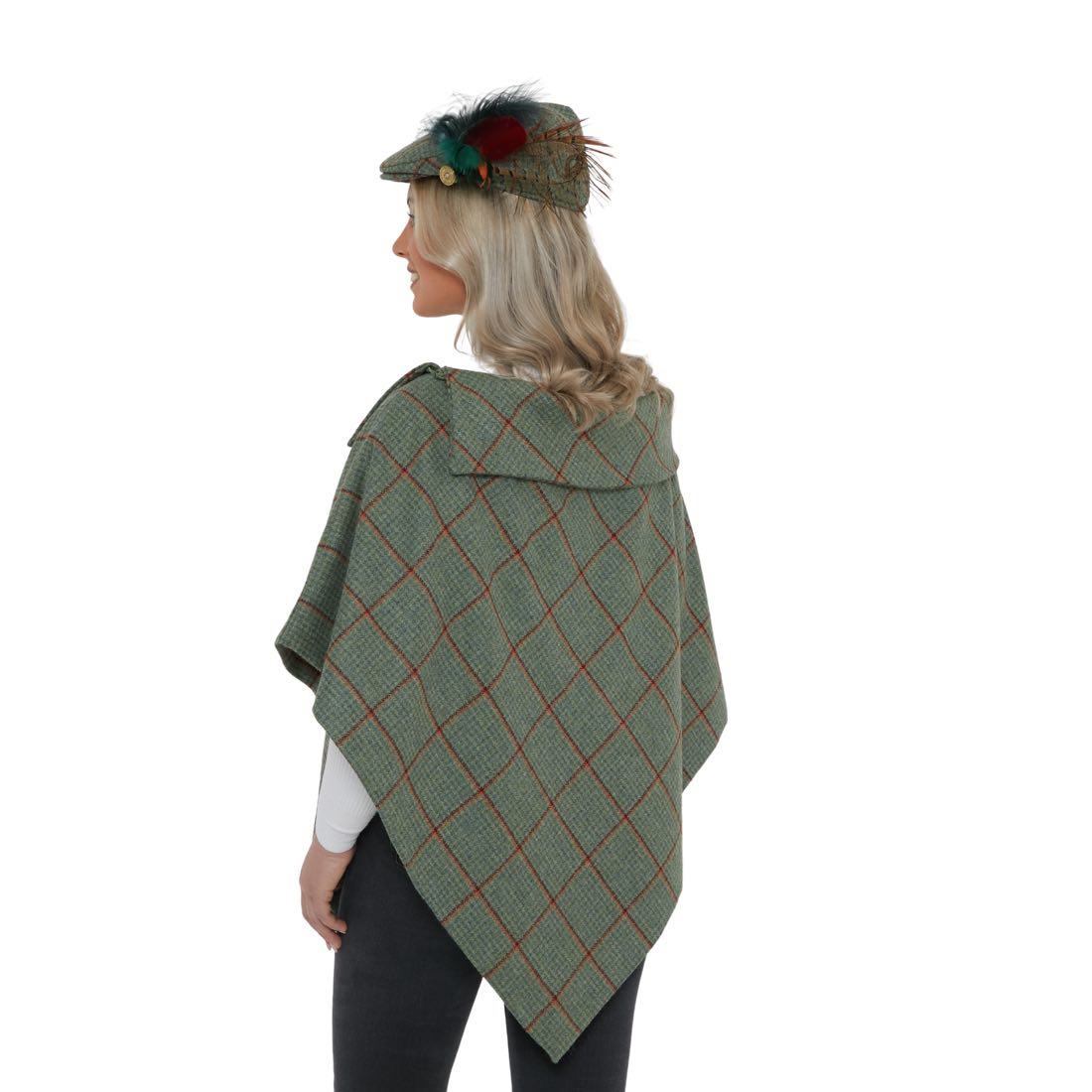 Ludlow Regular Tweed Collar Cape