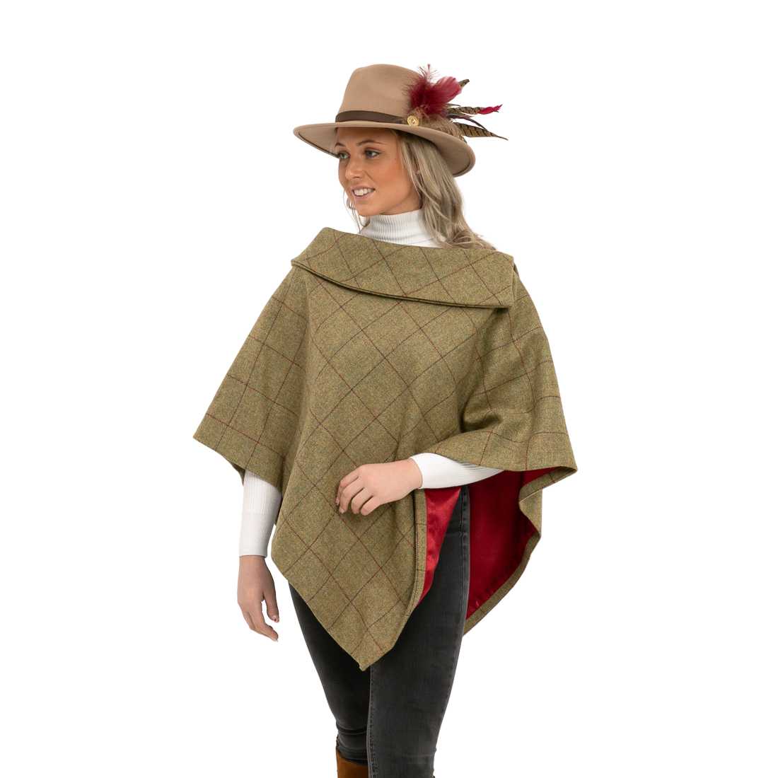 Cotswold Regular Tweed Collar Cape